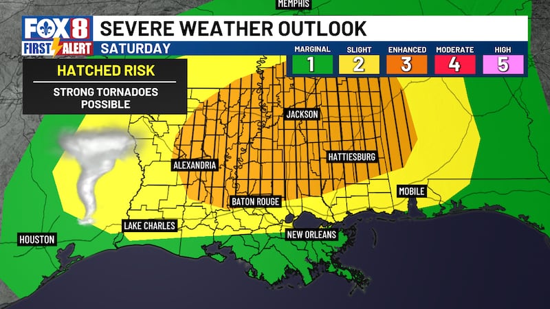 Severe Weather Threat Increasing For Saturday